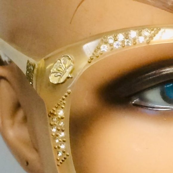 Stendahl | Accessories | Vtg Stendhal France Crystal Eyeglass Frames ...